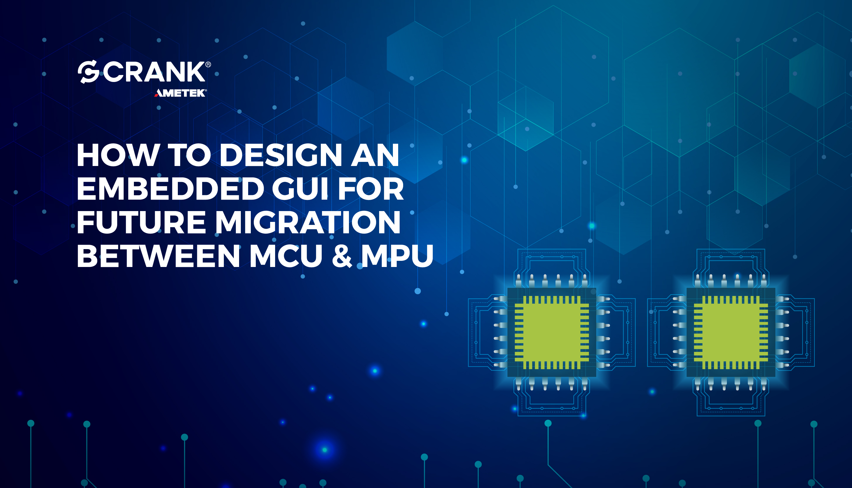 How to design an embedded GUI for future migration between MCU & MPU